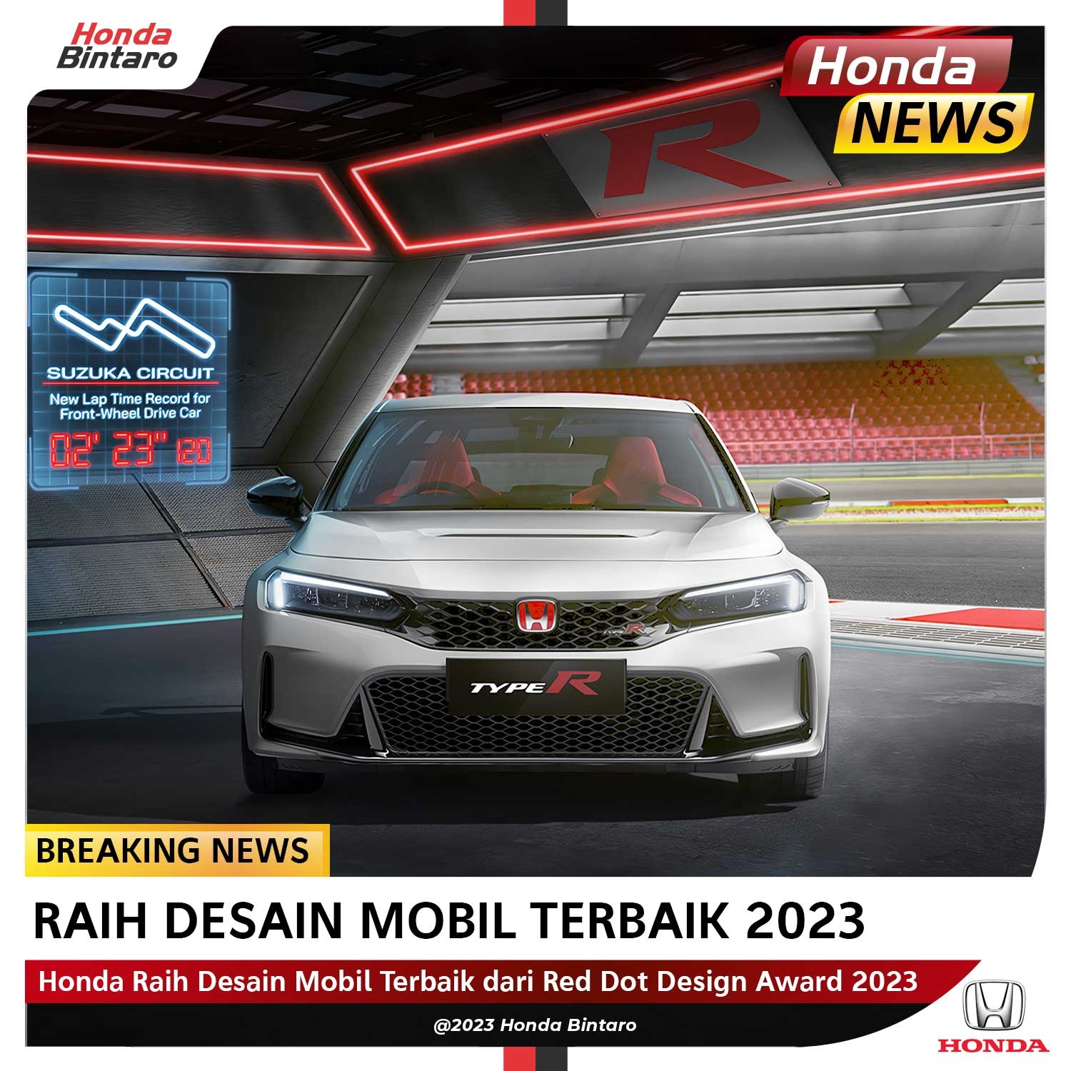 Honda Raih Penghargaan Desain Mobil Terbaik dari Red Dot Design Award ...