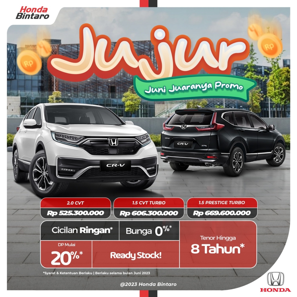 JUJUR (Juni Juaranya Promo) - Promo Juni 2023 - Honda Bintaro