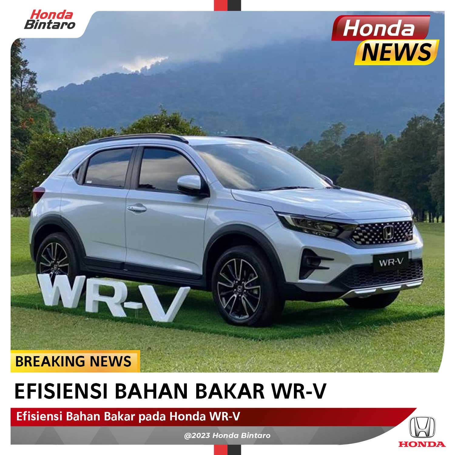 Efisiensi Bahan Bakar pada Honda WR-V - Honda Bintaro