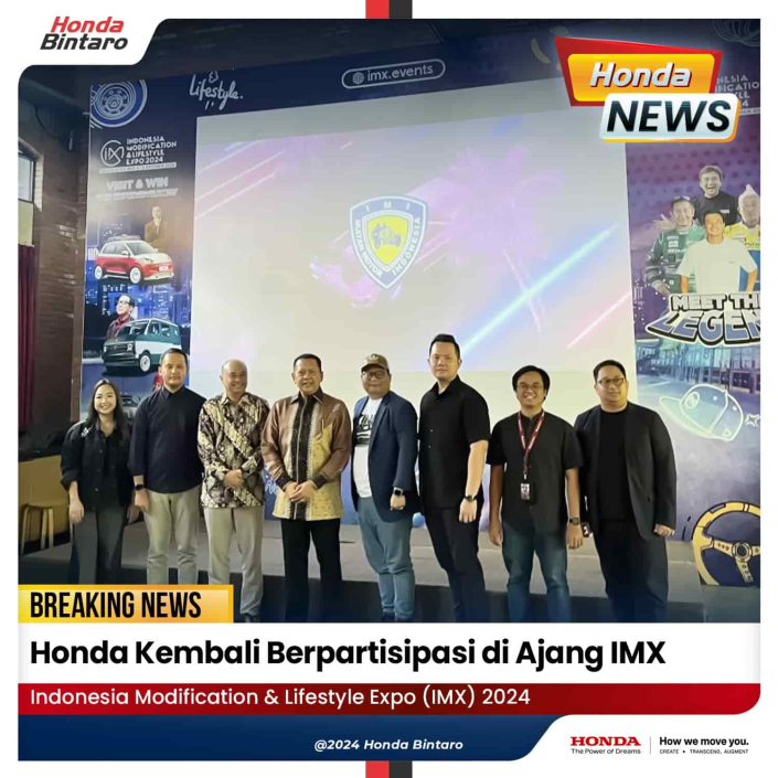 Honda Kembali Berpartisipasi di IMX 2024 - Honda Bintaro