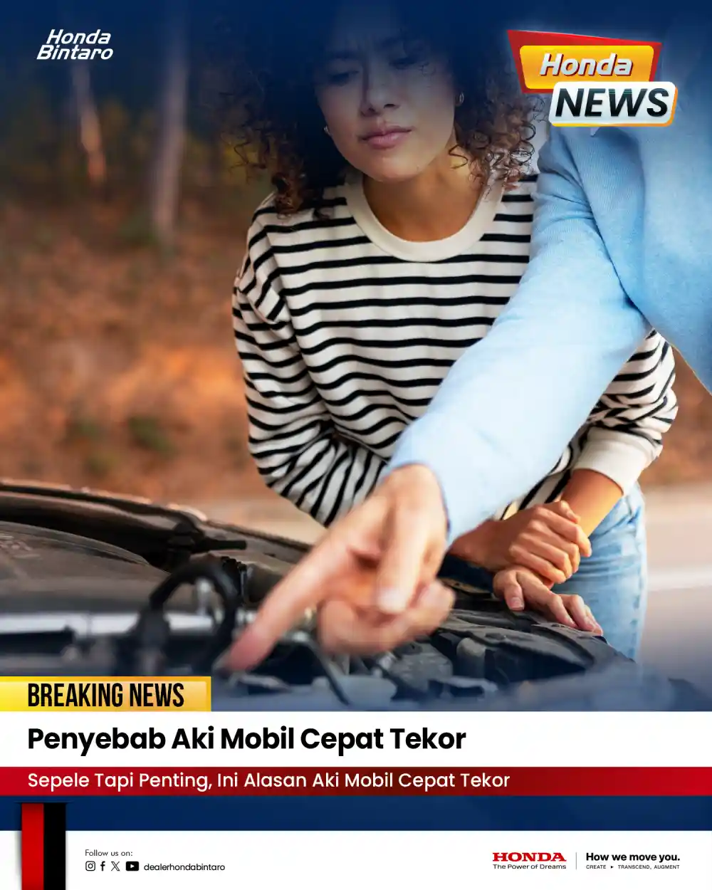 Aki Mobil Cepat Tekor? Ini Beberapa Penyebabnya - Honda Bintaro