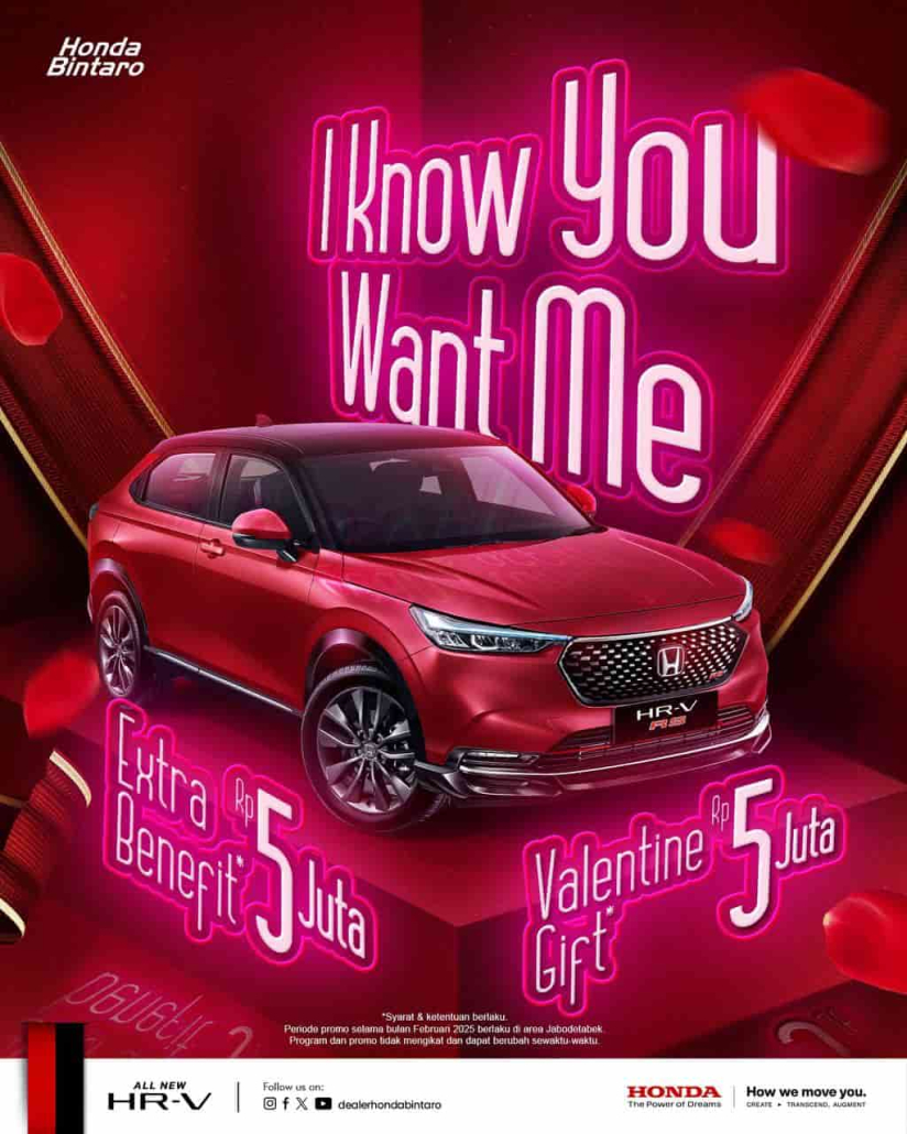 Promo Terbaru All New Honda HR-V – Februari 2025 - Honda Bintaro